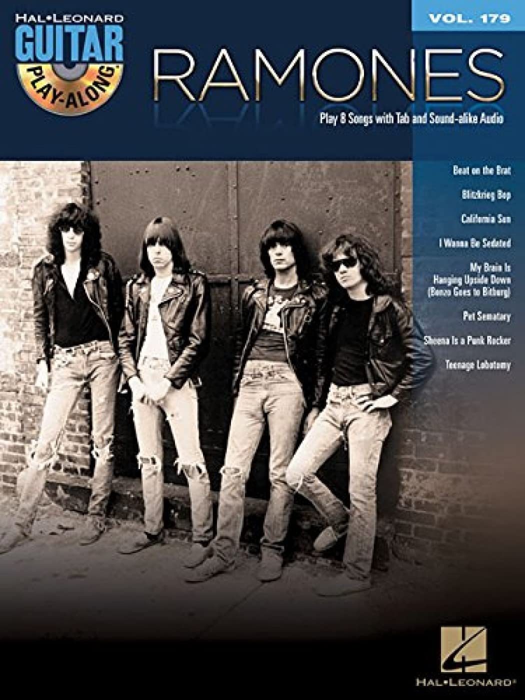 Amazon.com: Ramones - Guitar Play-Along Vol. 179 Book/Online Audio ...