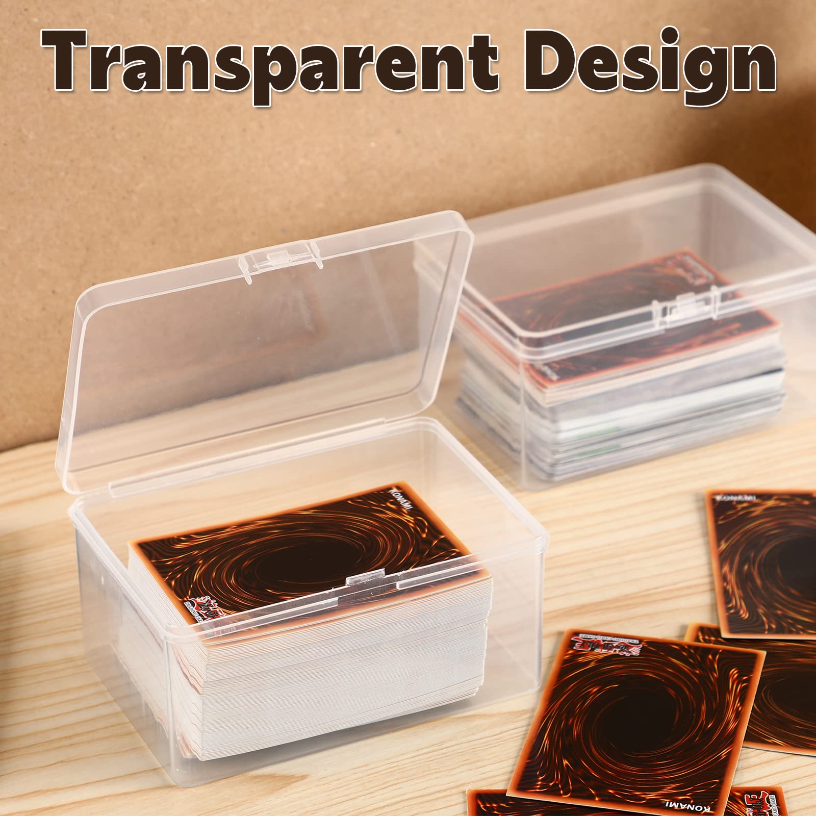 Snapklik.com : Vicenpal Playing Deck Card Storage Box Plastic Card ...