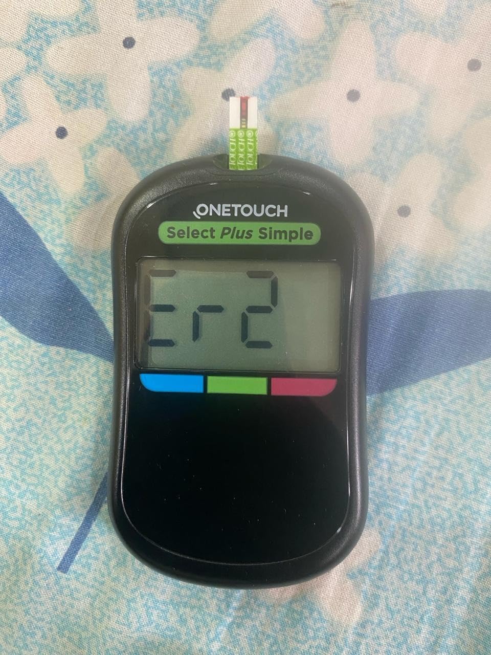 OneTouch Select Plus Simple glucometer machine with 50 Test Strips ...