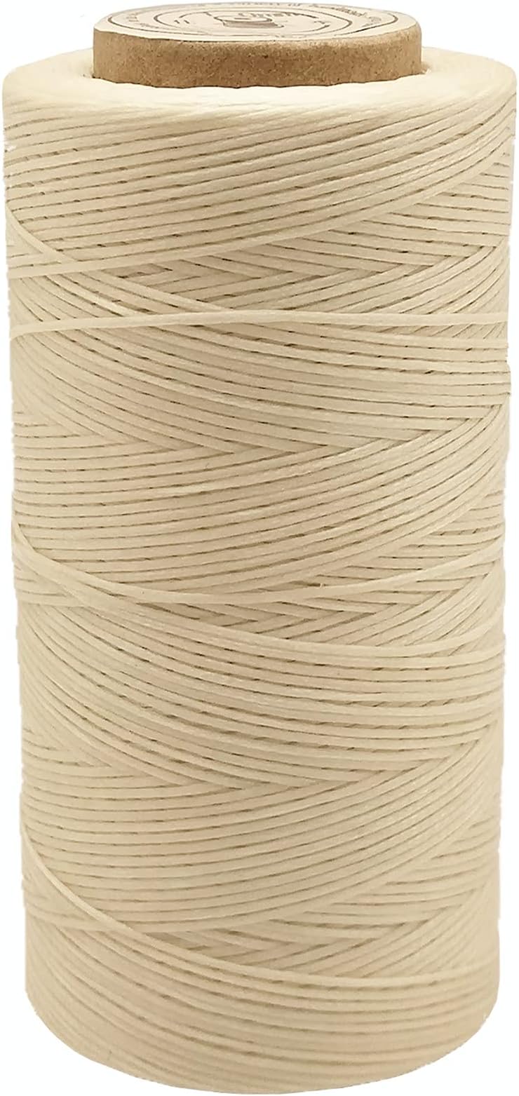 Amazon.com: Vivifying 1mm Waxed Thread, 284 Yard x 2 Rolls 150D Waxed ...