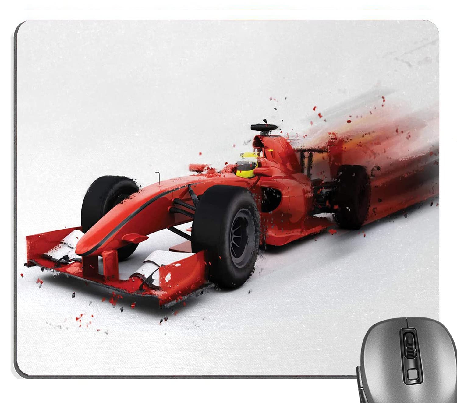 Amazon.com: knseva Cars Mouse Pad, Generic Formula Racing Car ...
