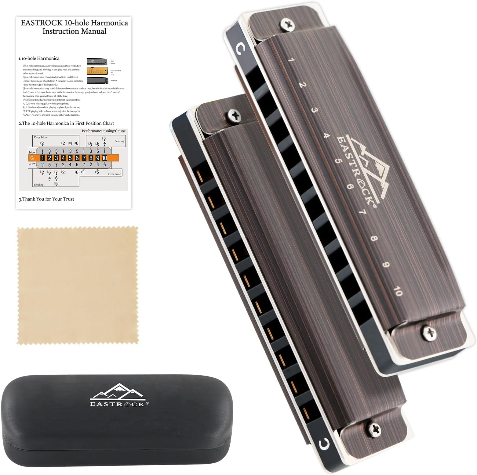 Amazon.com: Harmonica for Kids and Adults, Beginners Blues Harmonica ...