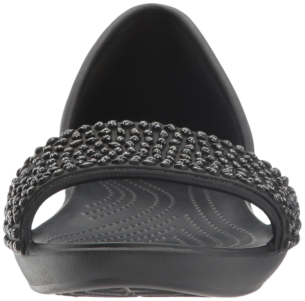 crocs Lina Embellished Dorsay Women Flat in Black : Amazon.in: Shoes ...
