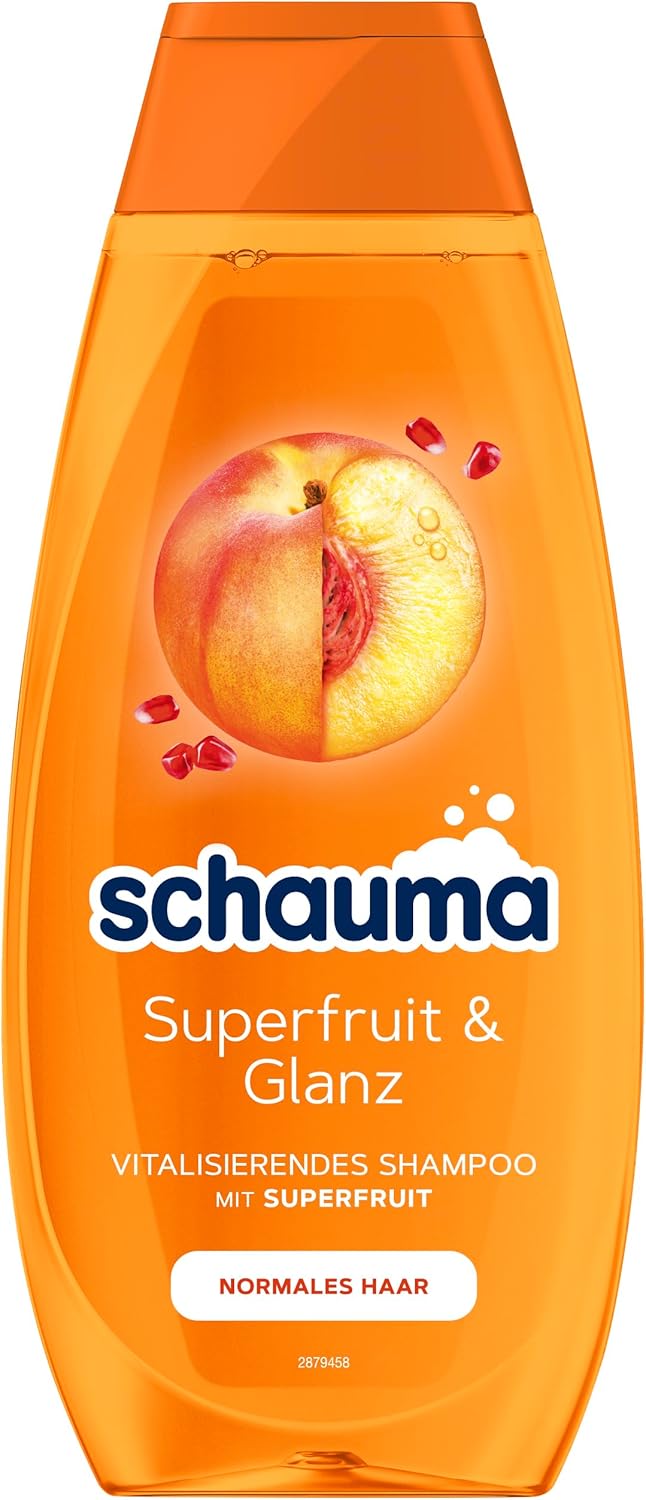 Schwarzkopf Schauma Shampoo, Superfruit & Glanz, 400 ml : Amazon.de ...