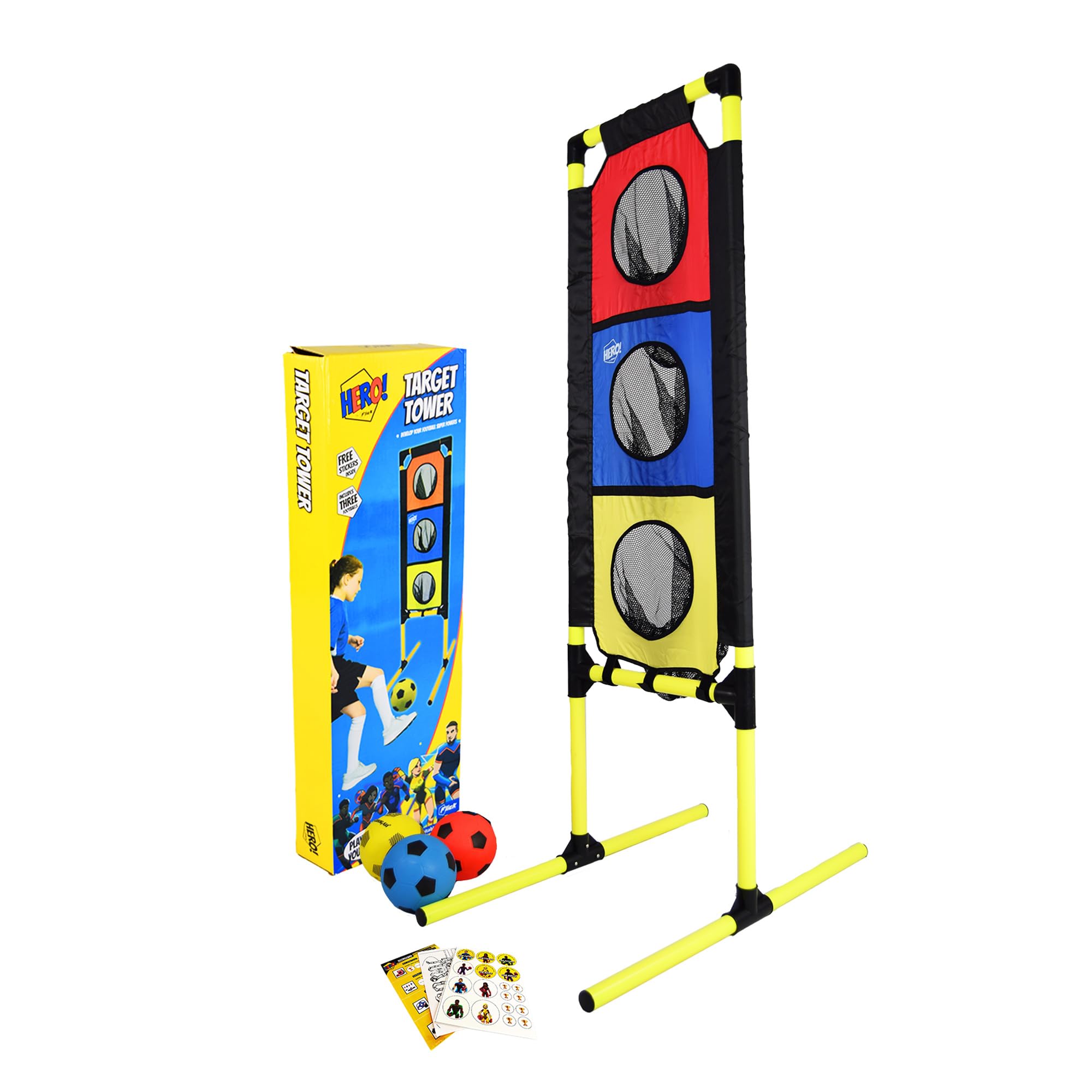 Football Flick Hero! Target Tower - Football Game for kids - Portable ...