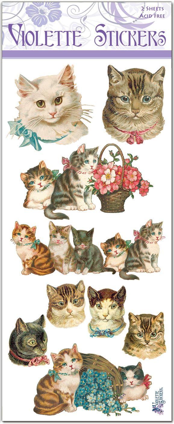 Amazon.com: Violette Stickers Theatre Cats