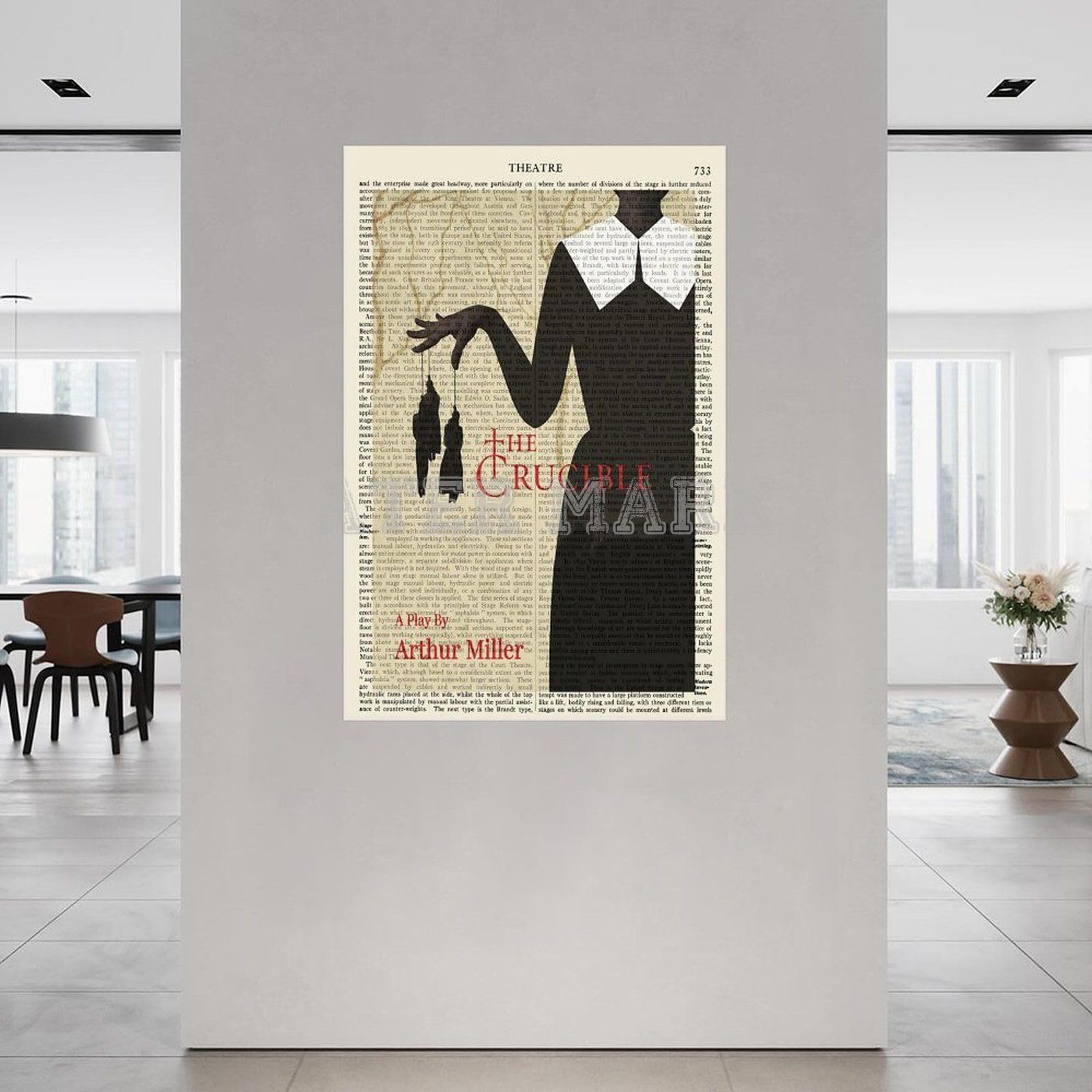 The Crucible Play Poster