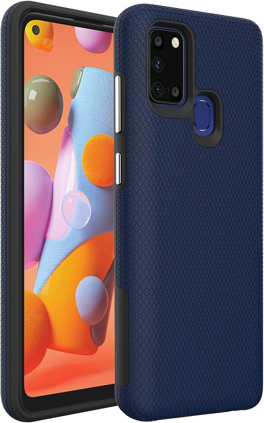 Amazon.com: Ryphez for Samsung Galaxy A21S Case，Dual Layer, Enhanced ...