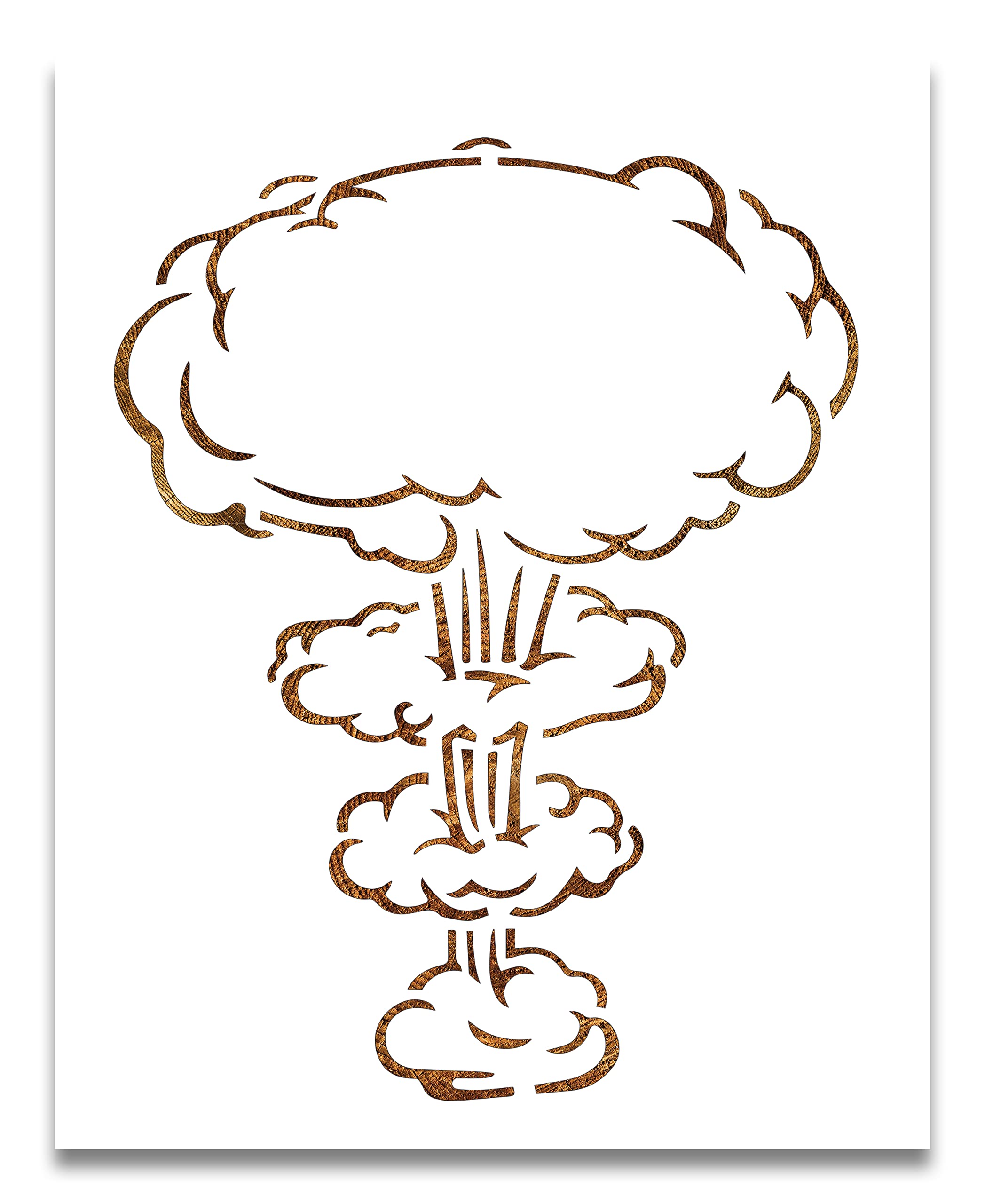 Stencil Bomba Atomica