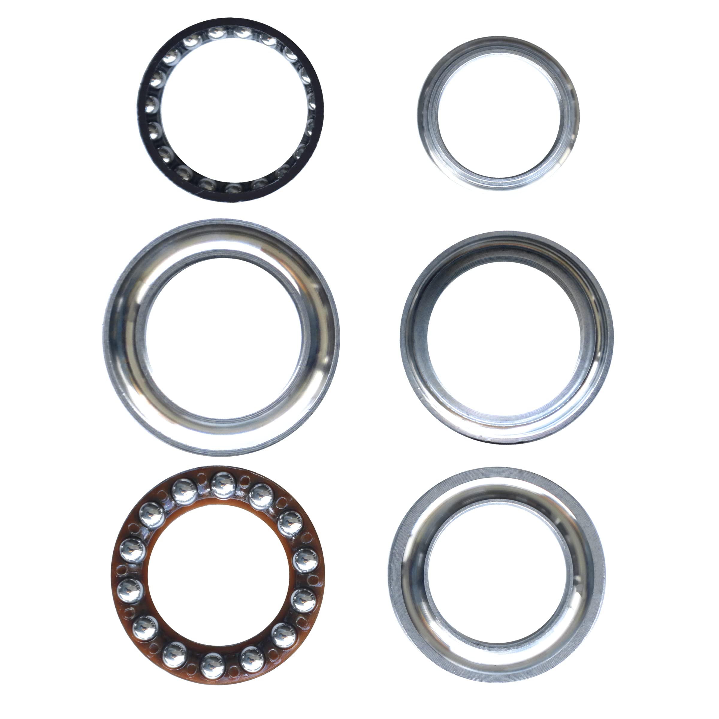 Nikavi BR16 Motorcycle Stainless Steel Fork Ball Racer Set with Balls ...