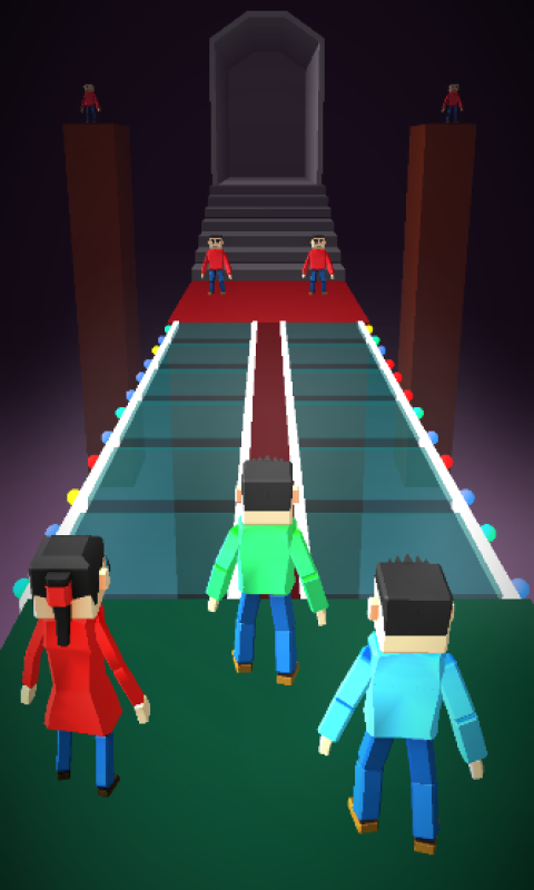 Blocky People Glass Bridge Challenge 3D Games -Jump and Fall Challenge ...