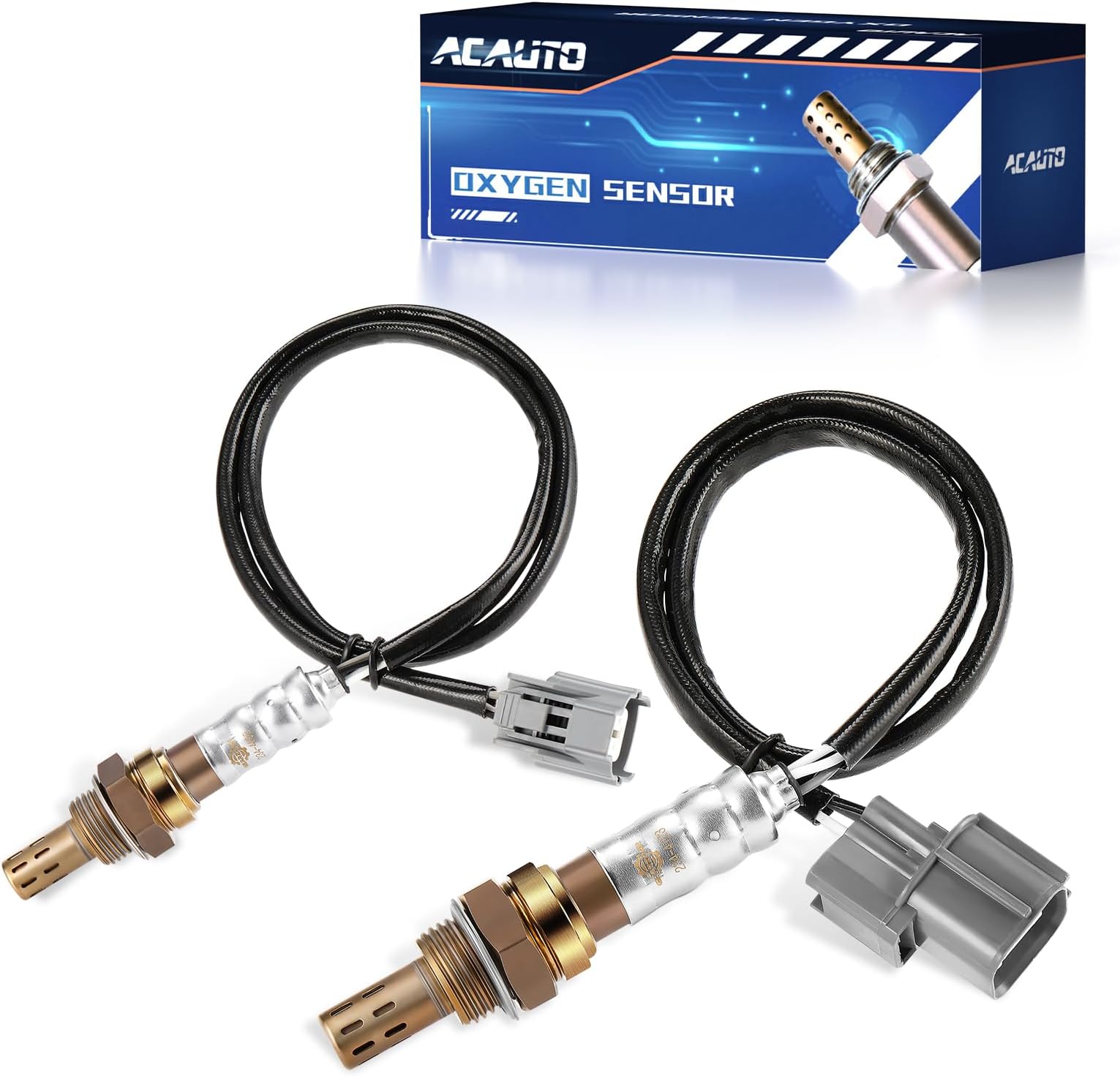 Amazon.com: ACAUTO 2Pcs Oxygen O2 Sensor Upstream Downstream Compatible ...