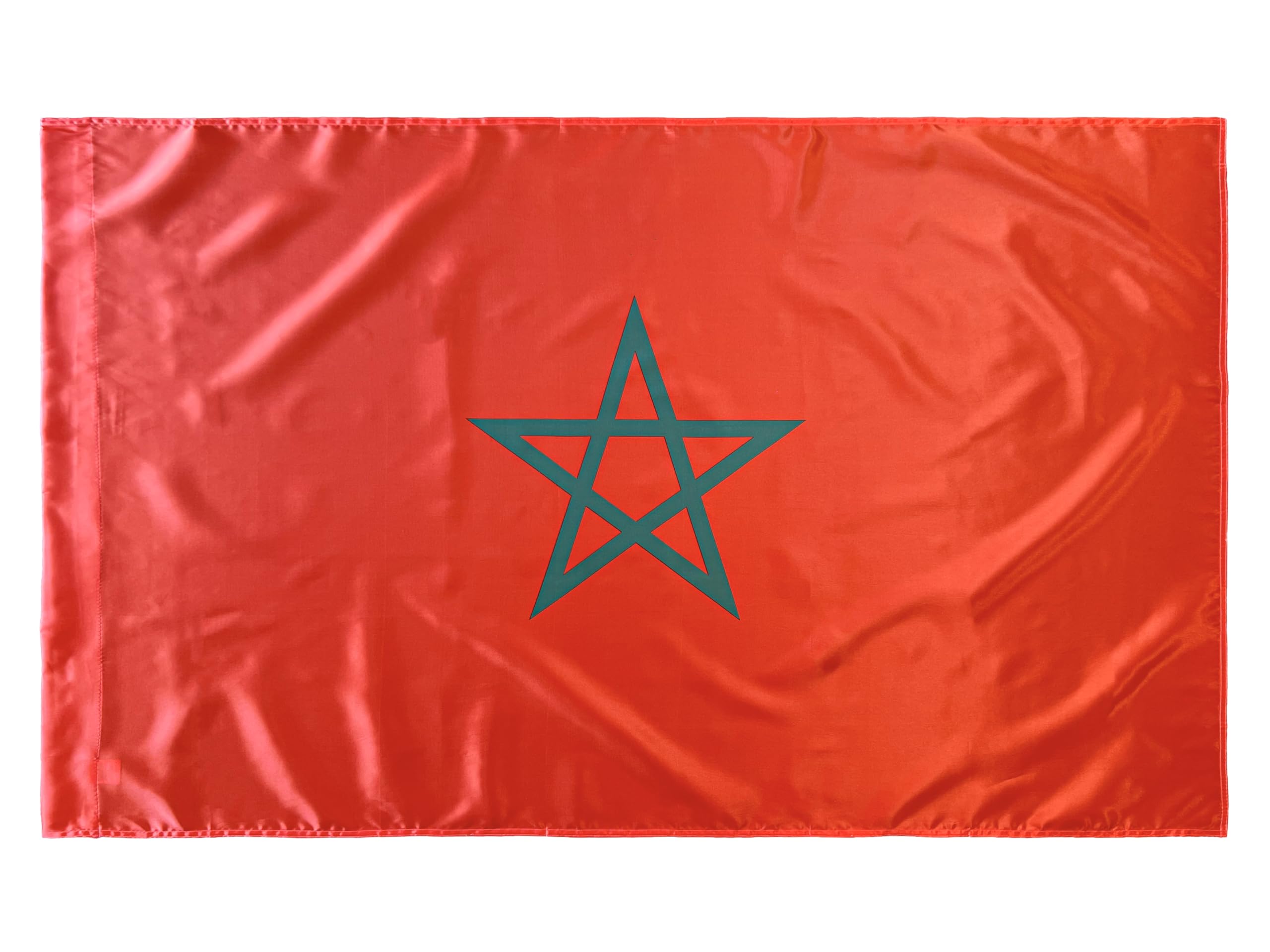 Durabol Drapeau du Maroc Grand format 150 x 90 cm Satin : Amazon.fr: Jardin