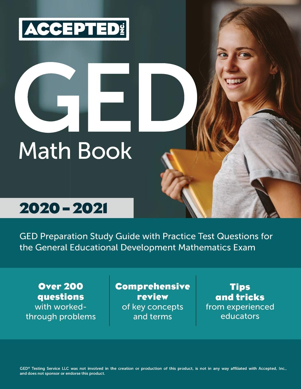 GED Math Book 2020-2021: GED Preparation Study Guide with Practice Test ...