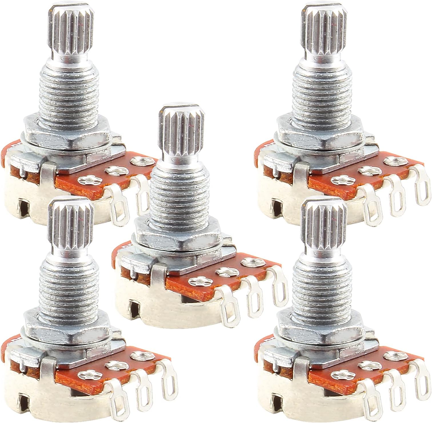 Amazon.com: harpfeas 4PCS Mini Guitar Potentiometer Audio Volume Taper ...