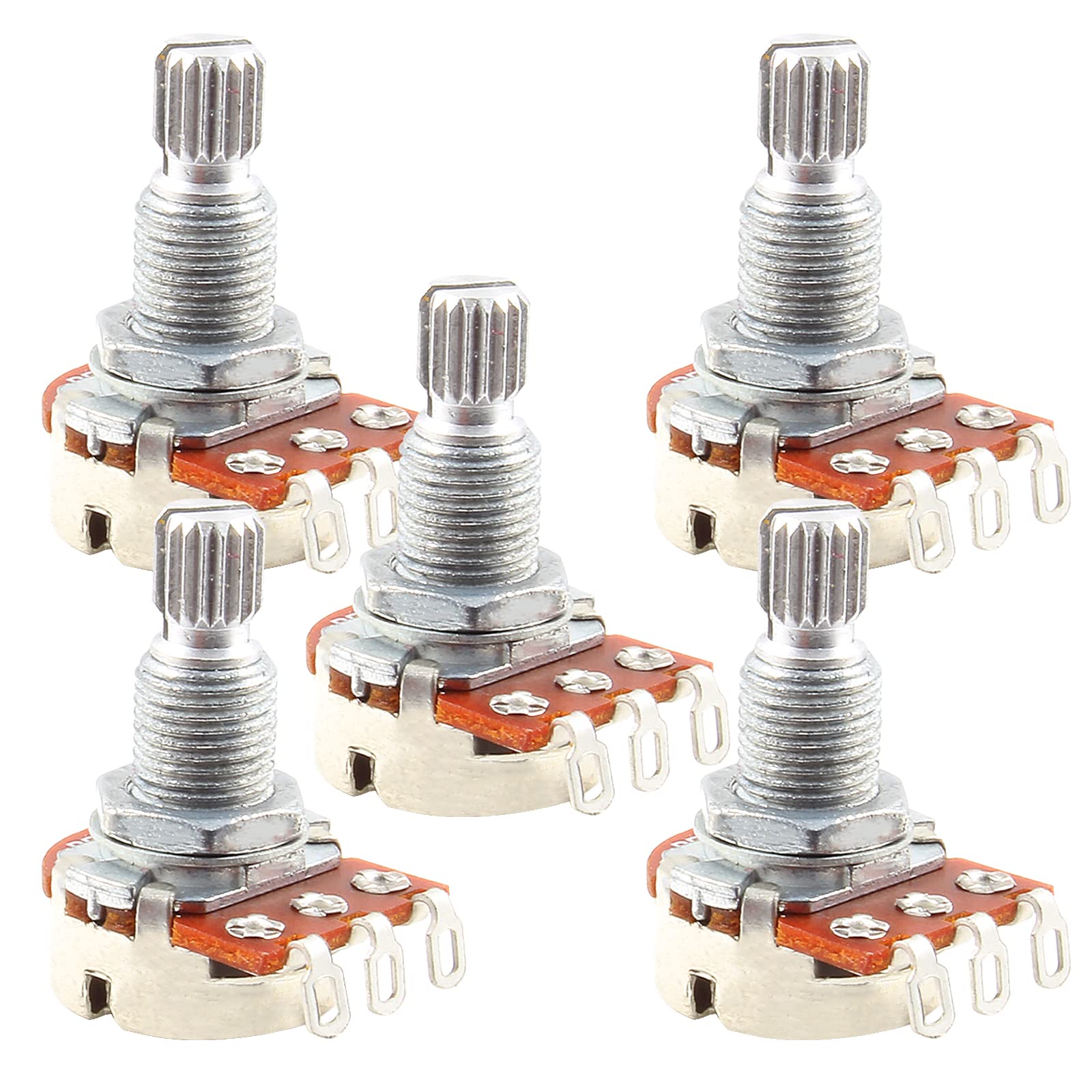 Amazon.com: Eilumduo 5 Pcs Small Guitar Pots, B500K Guitar ...