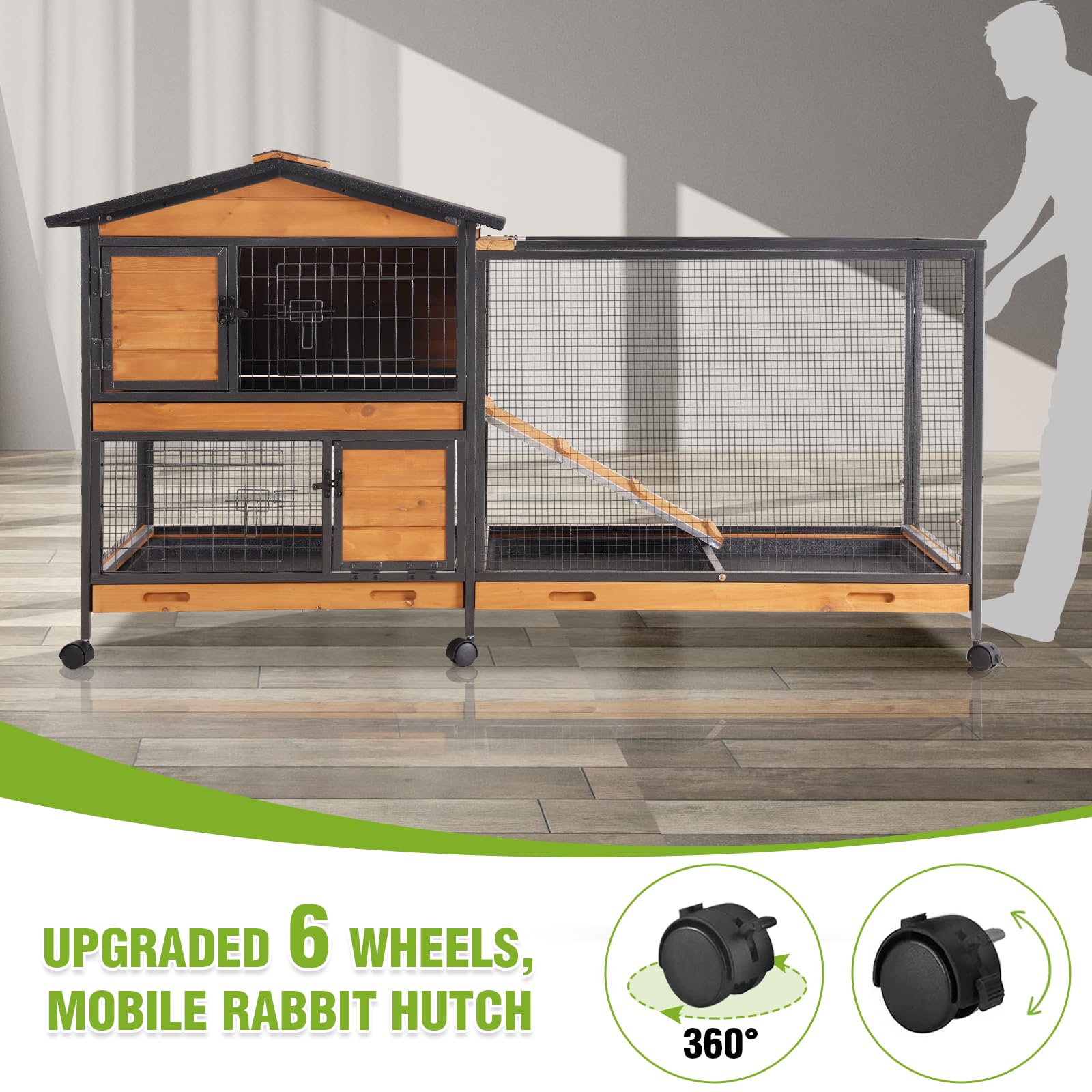 Luxury Indoor Rabbit Houses Build Your Own Top Bunny Cage
