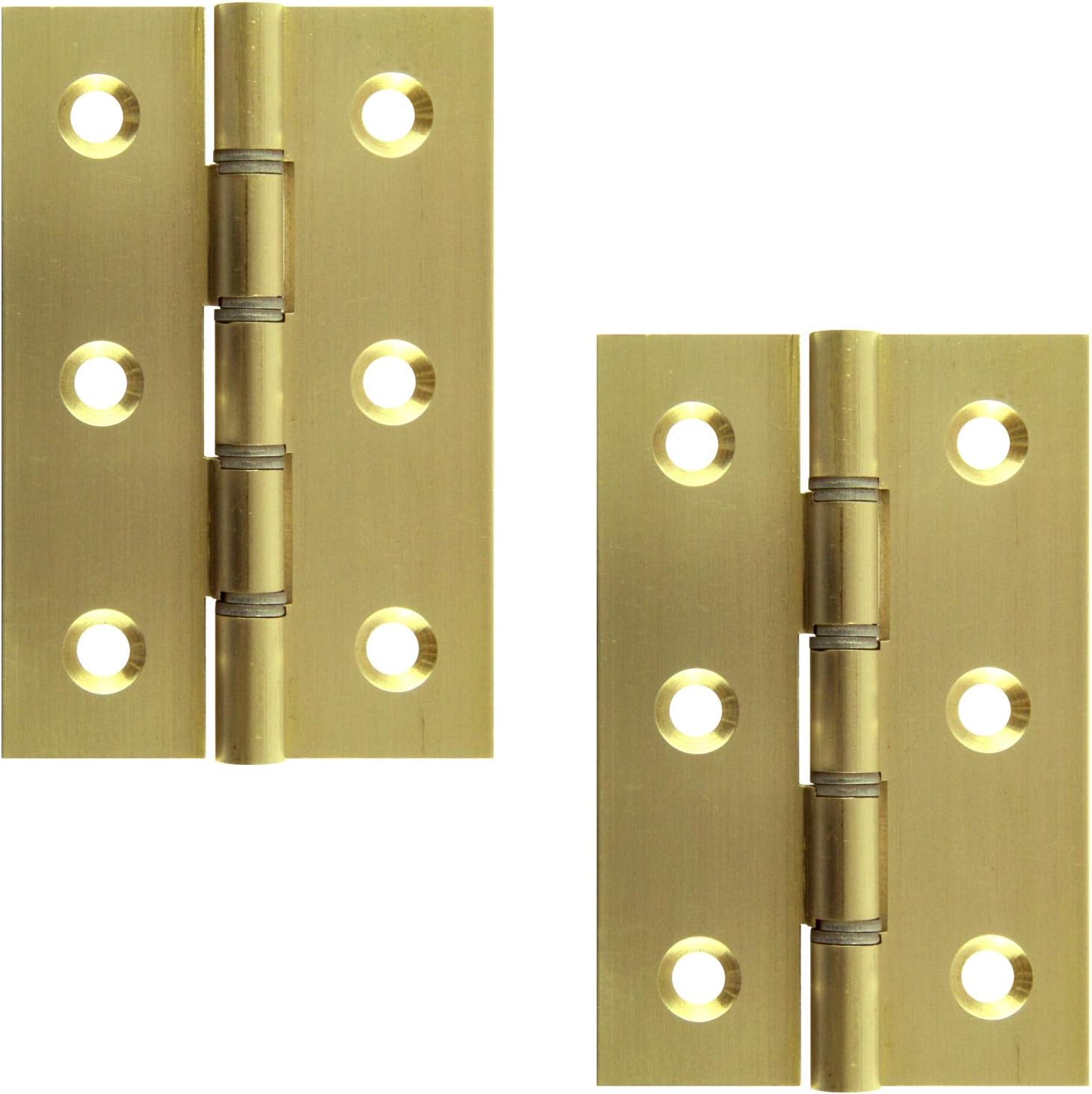 A&H™ 3" x 2." Inch - 76mm x 51mm x 1.9mm Heavy Duty Double Steel ...