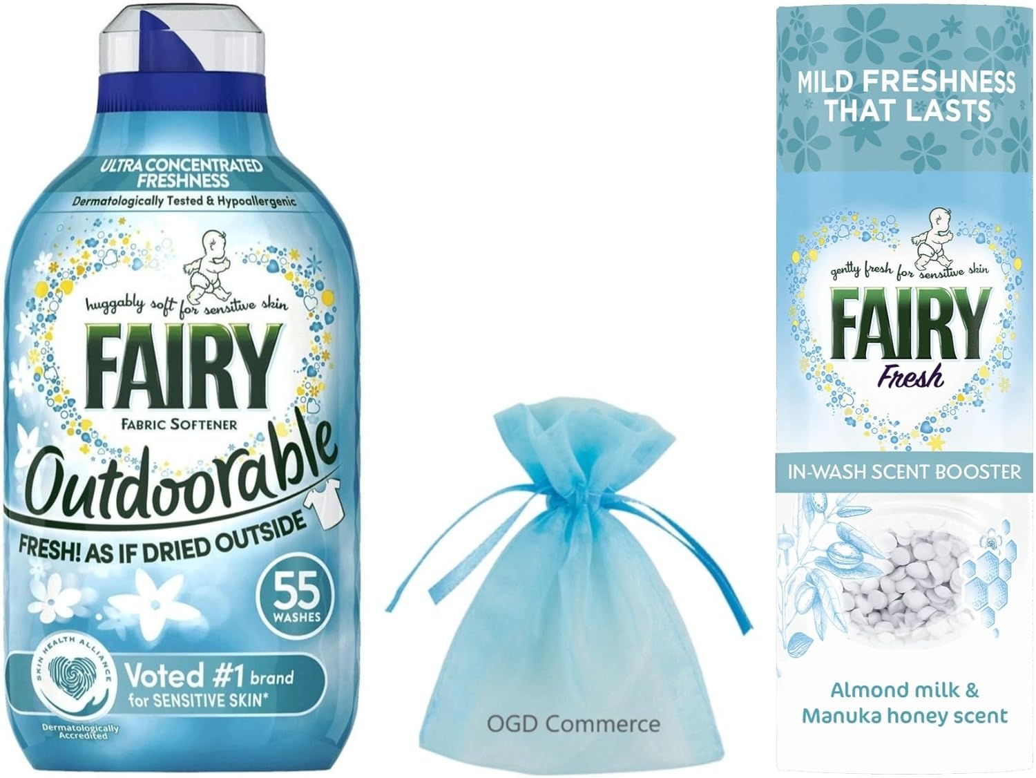 Lenor & Fairy Outdoorable Fabric Conditioner, Ultra Concentrated ...