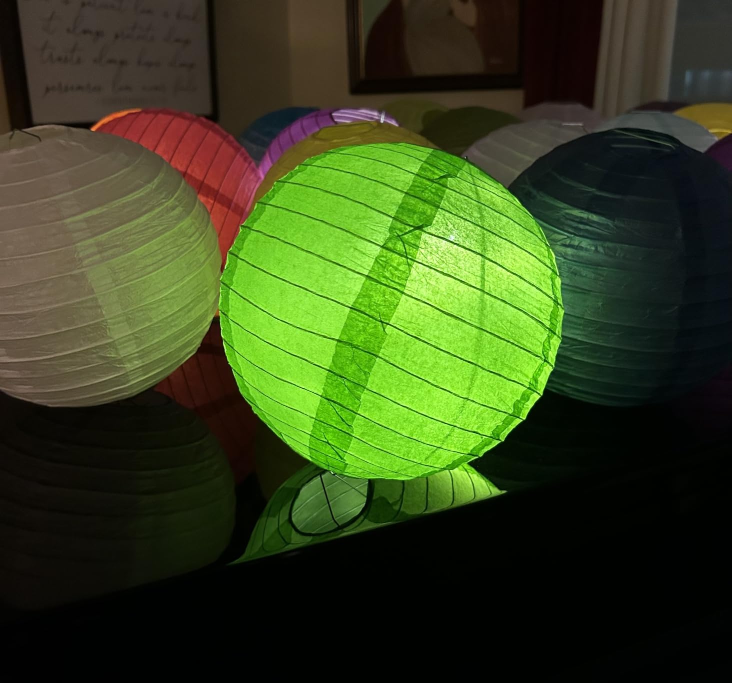 Amazon.com: LIHAO 20PCS Multi-Color Hanging Paper Lanterns, Decorative ...