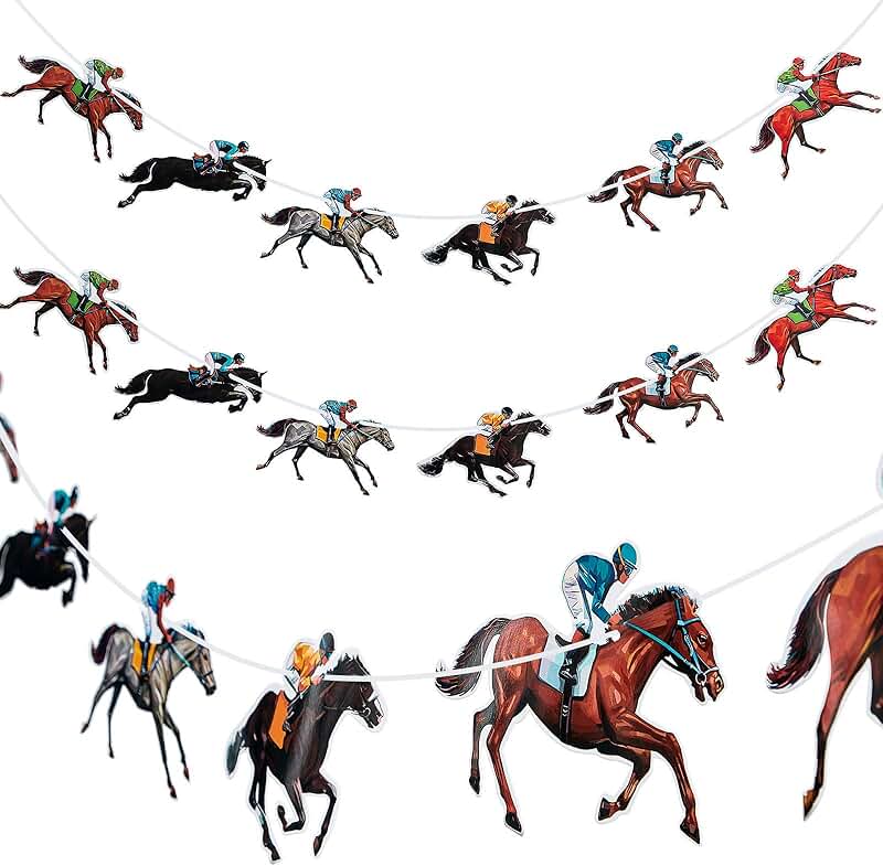 Amazon.co.uk: Horse Racing Decorations