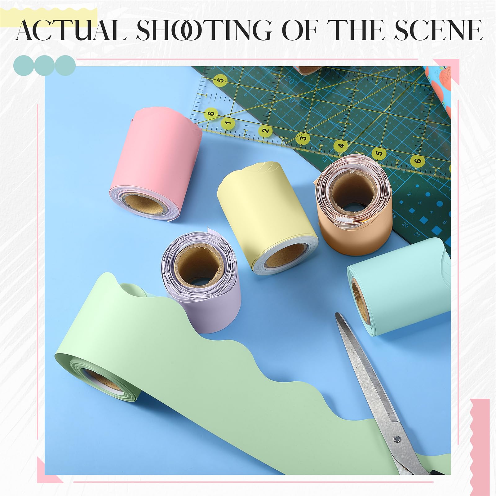 Snapklik.com : TaoBary 6 Rolls 98.4 Ft Classroom Borders For Bulletin ...
