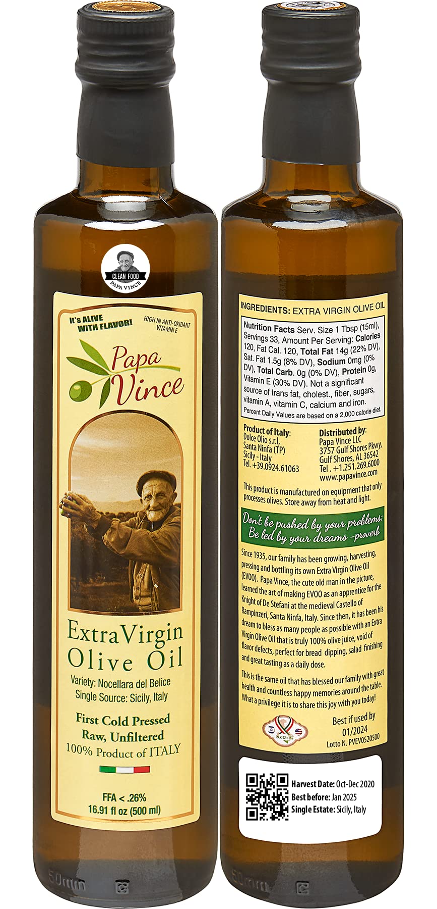 Papa Vince Italian Food Gift Basket Gourmet - made in small batches ...