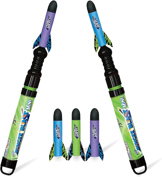 Amazon.com: Geospace Bungee Blast Self Propelled Flying Foam Rocket ...