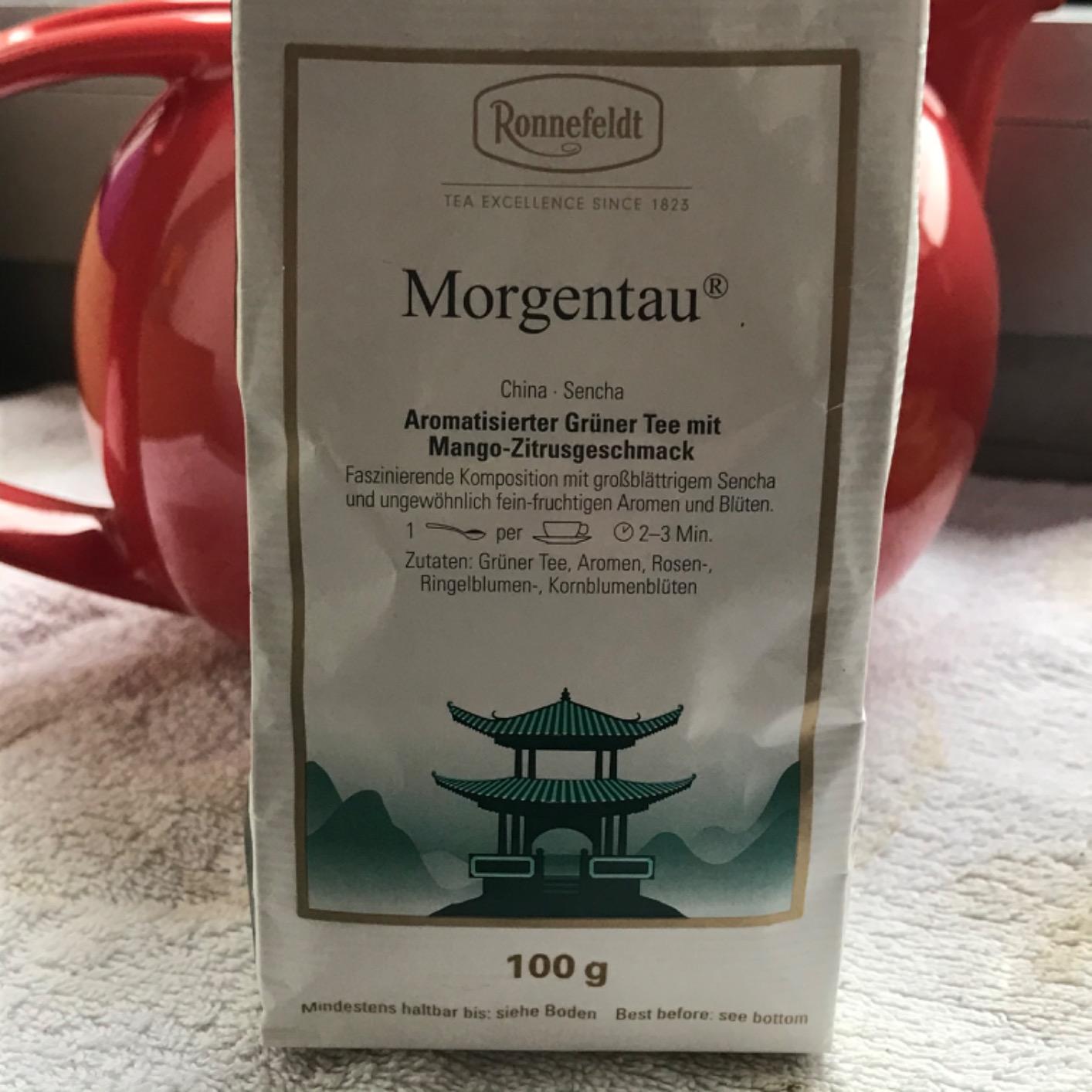 Ronnefeldt - Morgentau - Aromatisierter Grüner Tee (100g) : Amazon.de ...