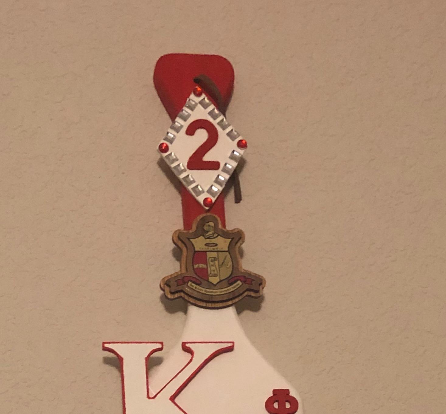 Amazon.com: Desert Cactus Kappa Alpha Psi Wood Wooden Crest Paddle ...