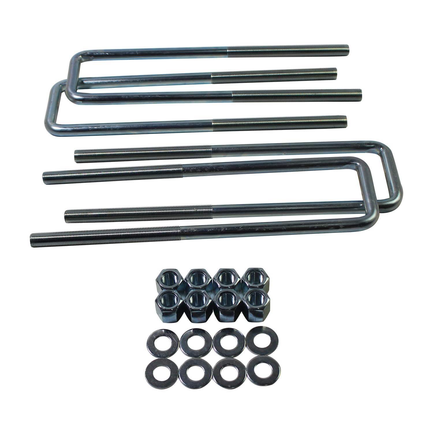 Snapklik.com : BST BSSP 12.5" Extended Square U-Bolts Kit For 2.5" Wide ...