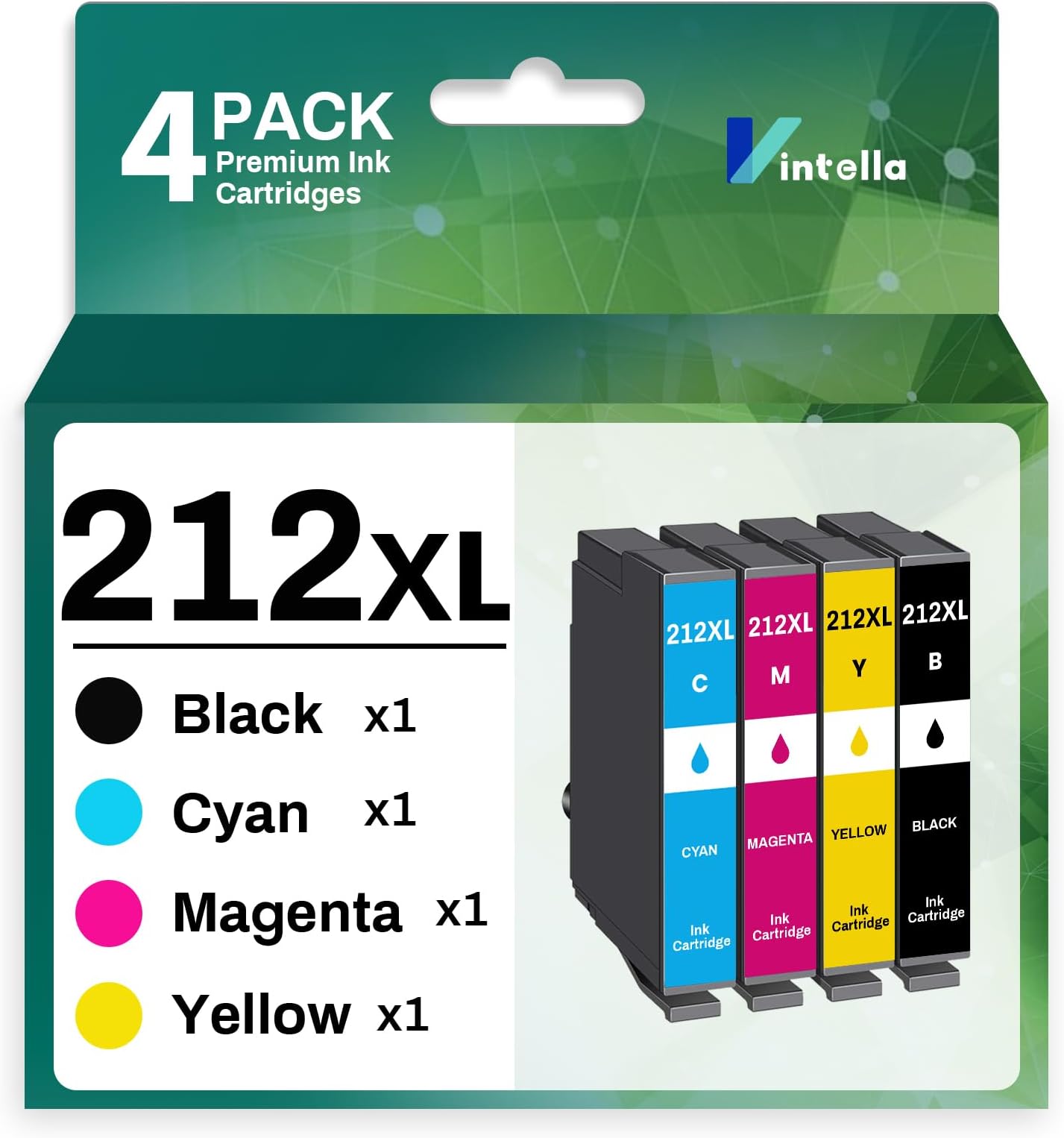 Amazon.com: OINKWERE 212XL Color Remanufactured Replacement for Epson ...