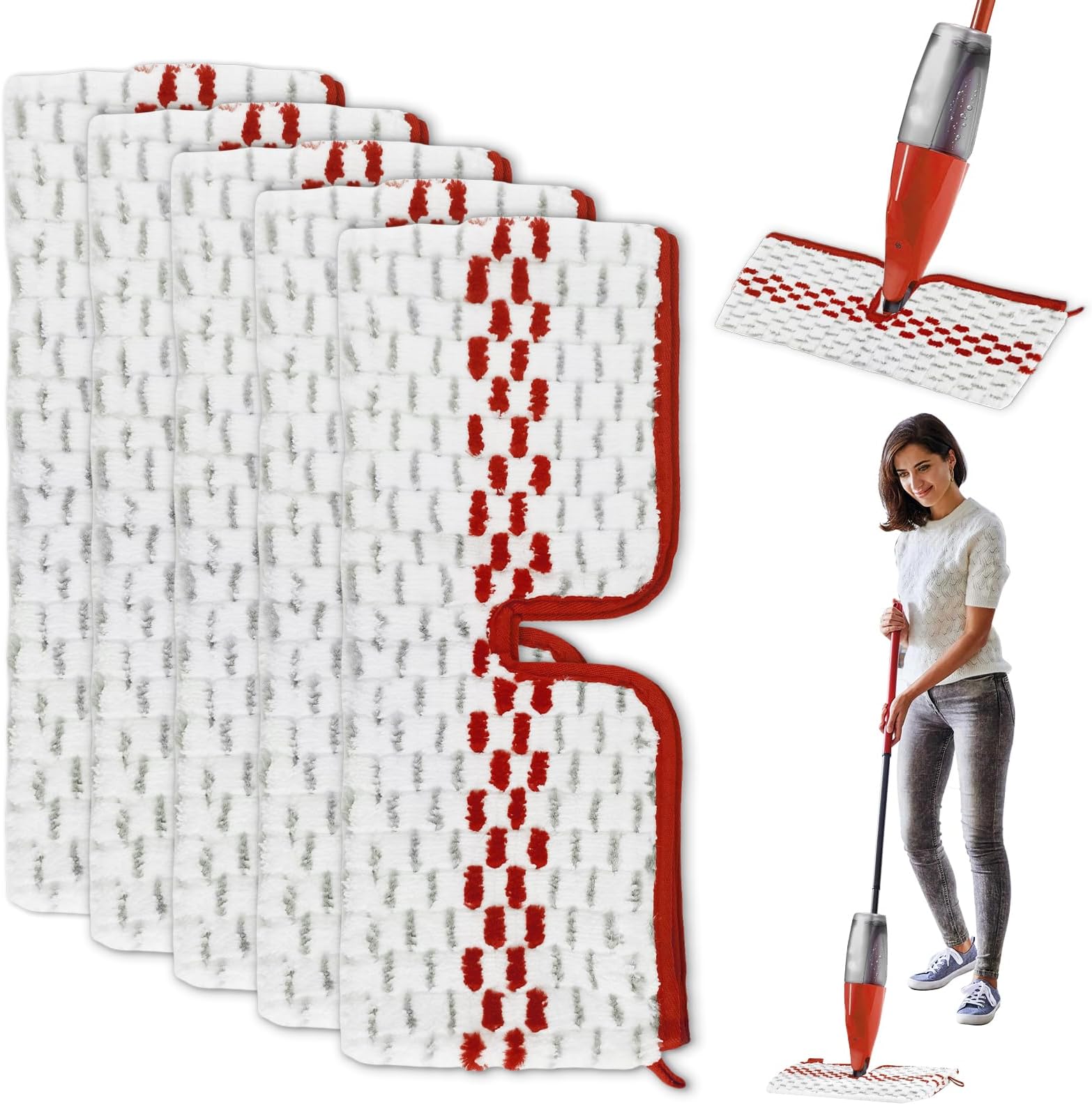 Vileda 1-2 Spray Max Sistema lavapavimenti con erogatore spray, Panno ...