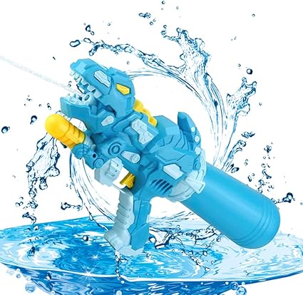 CHEVVY 600ML Spritzpistolen 8-10 M Wasserpistole für Kinder mit großer Reichweite bis zu 8-10M ...