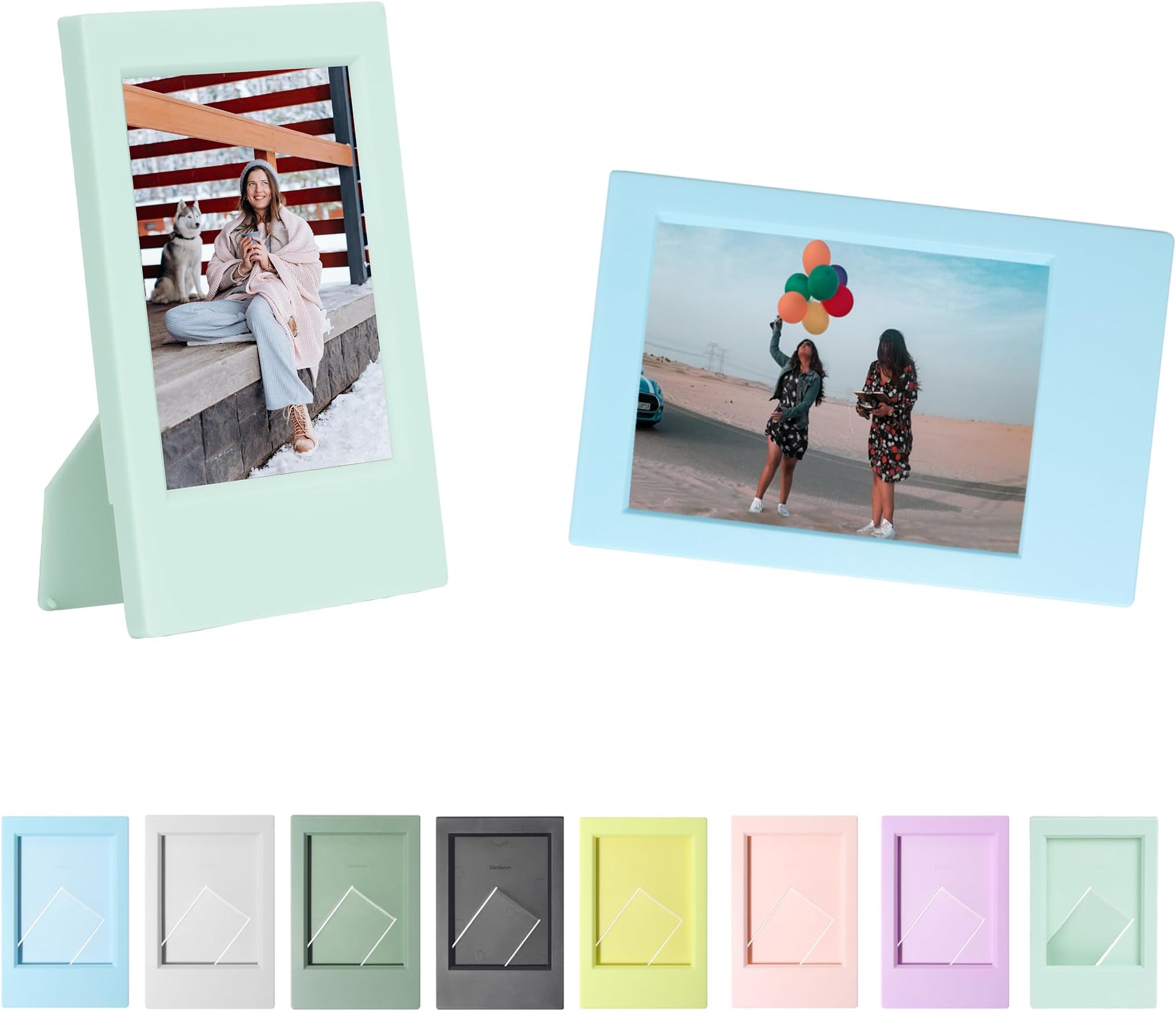 Amazon.com - Sunmns 10 Pieces Colorful Mini Photo Picture Frame ...