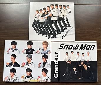 Amazon.co.jp: SnowMan Grandeur 初回盤 通常盤 3形態セット 特典 : おもちゃ
