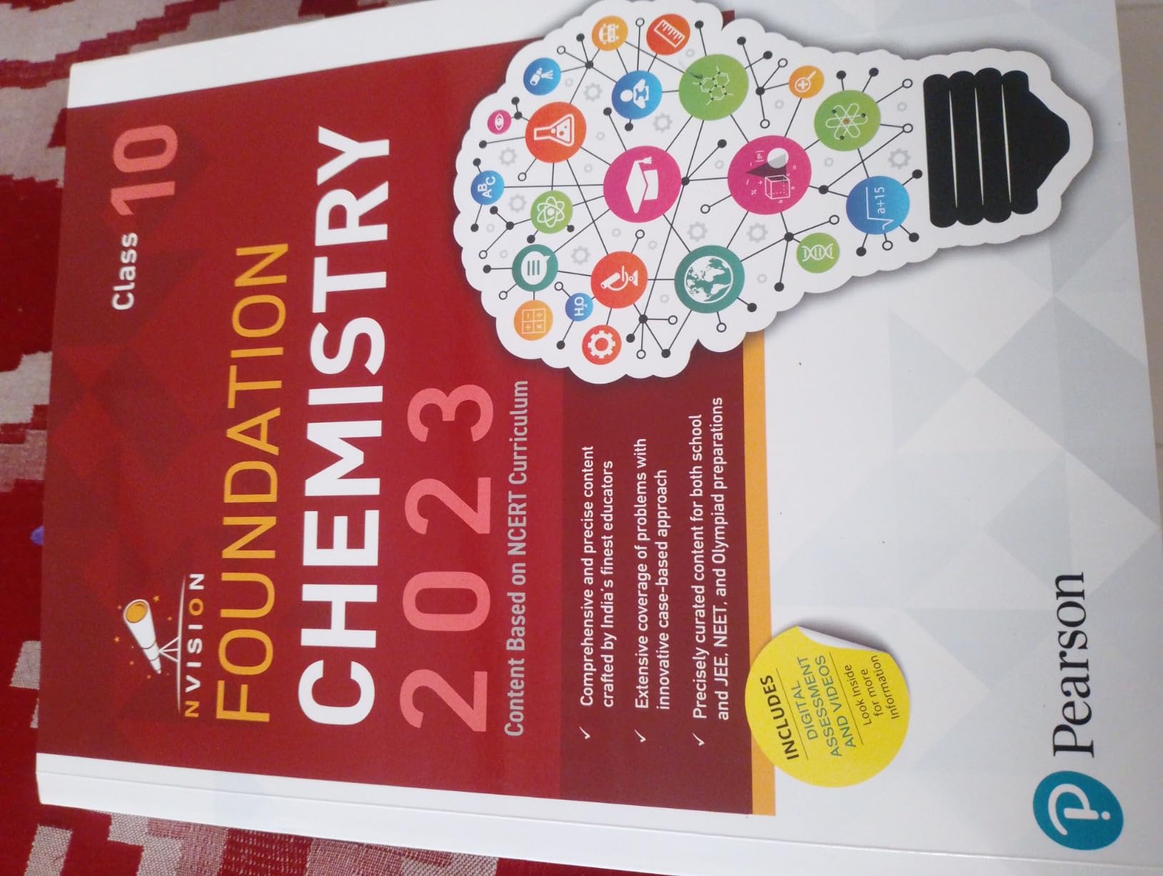 Pearson Nvision Foundation Chemistry Class 10 |School, JEE, NEET ...