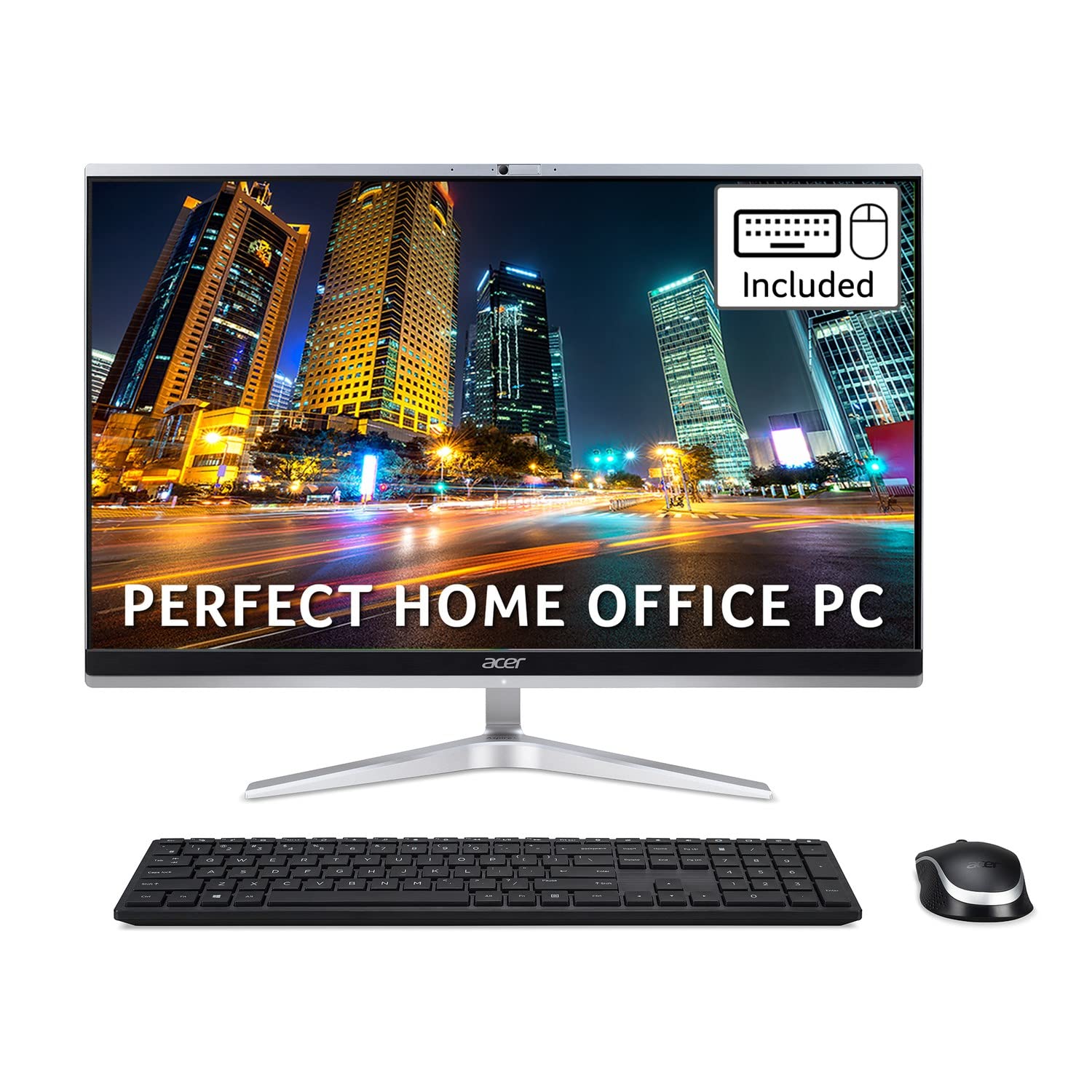 Buy Acer Aspire C24-1650 All-in-One PC - (Intel Core i3-1115G4, 8GB ...