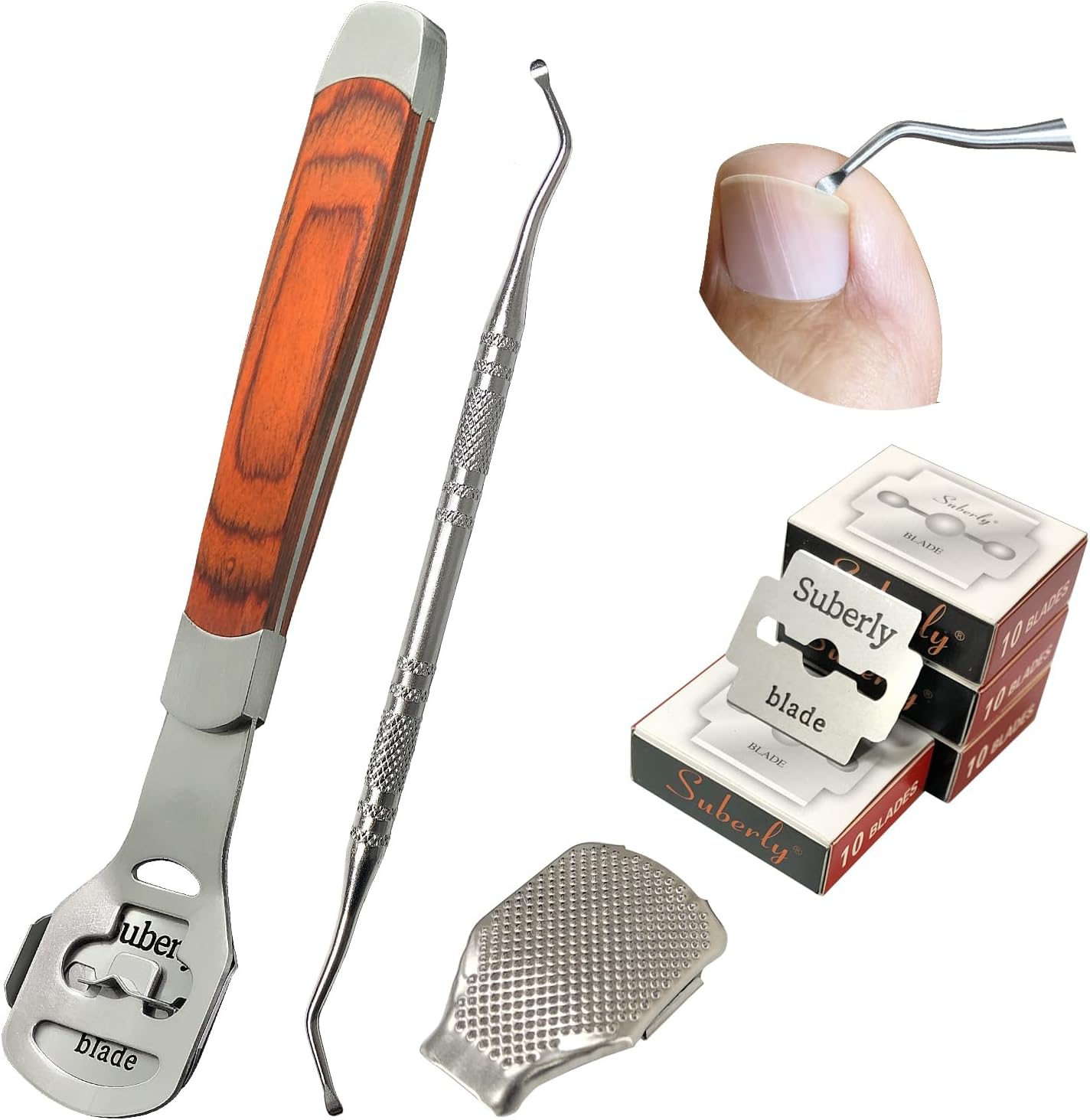 Amazon.com : 53pcs Foot File Callus Remover,Stainless Steel Large Foot ...