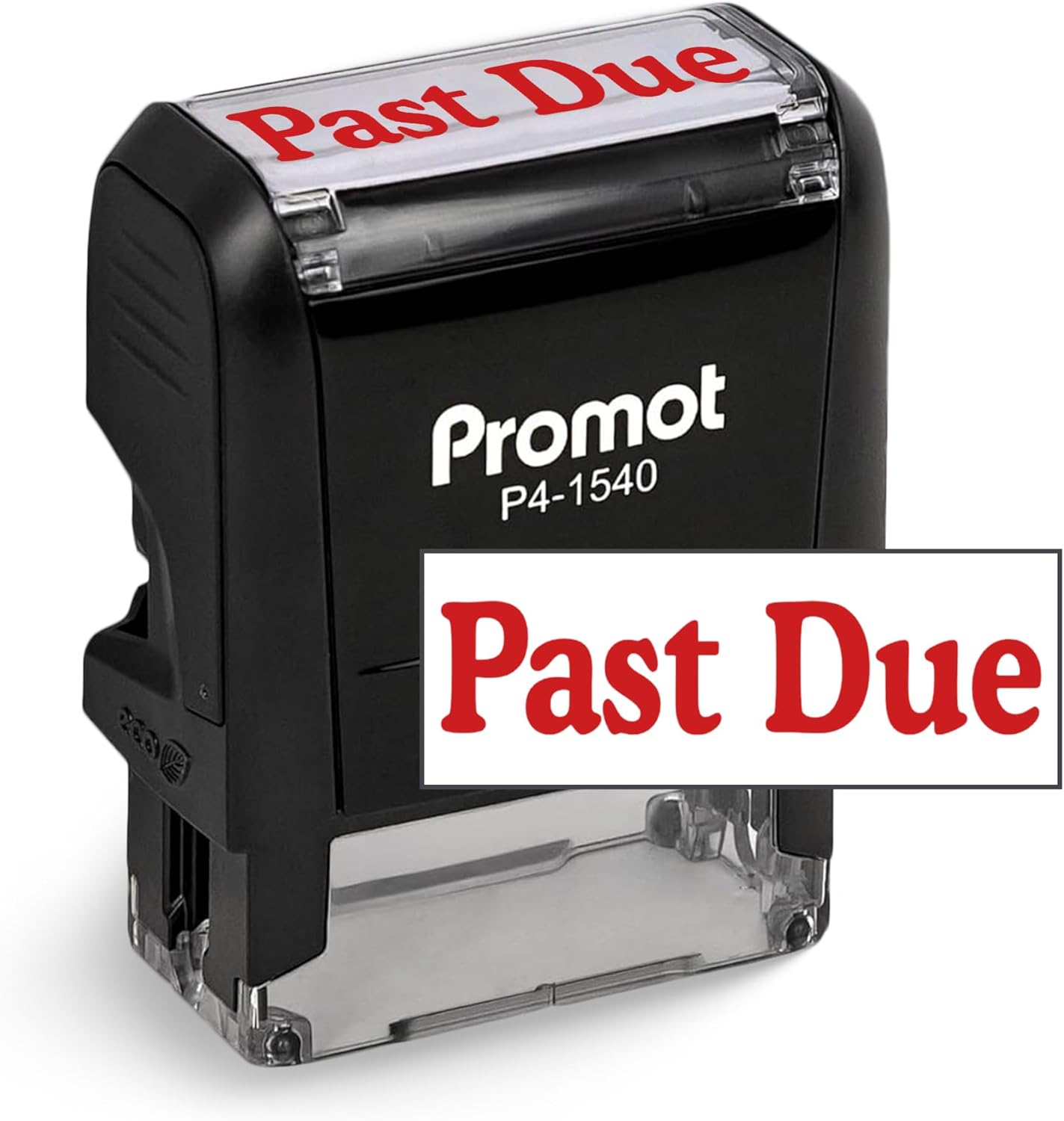 Amazon.com : Promot Past Due Self Inking Rubber Stamp - Refillable ...