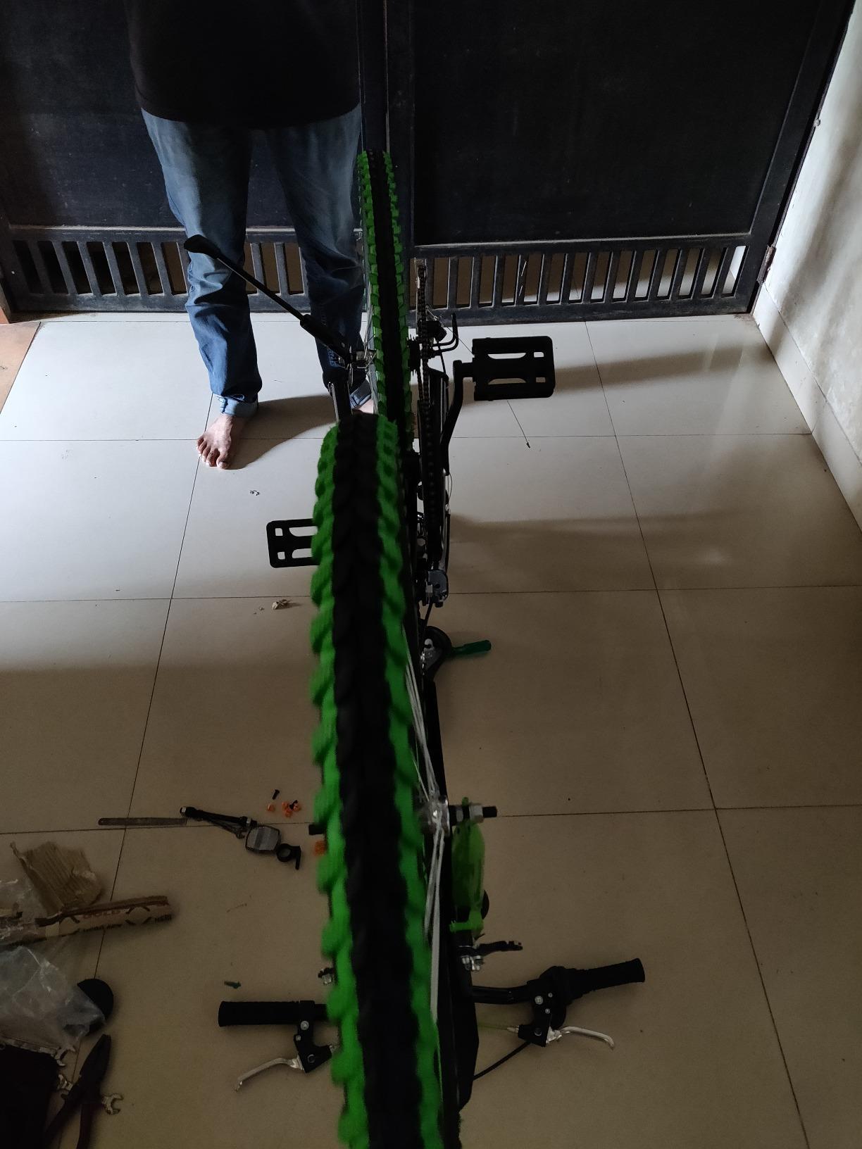 Buy Hero Unisex Ranger DTB-VX 26T 6 Speed Mountain Bike Cycle (Green ...