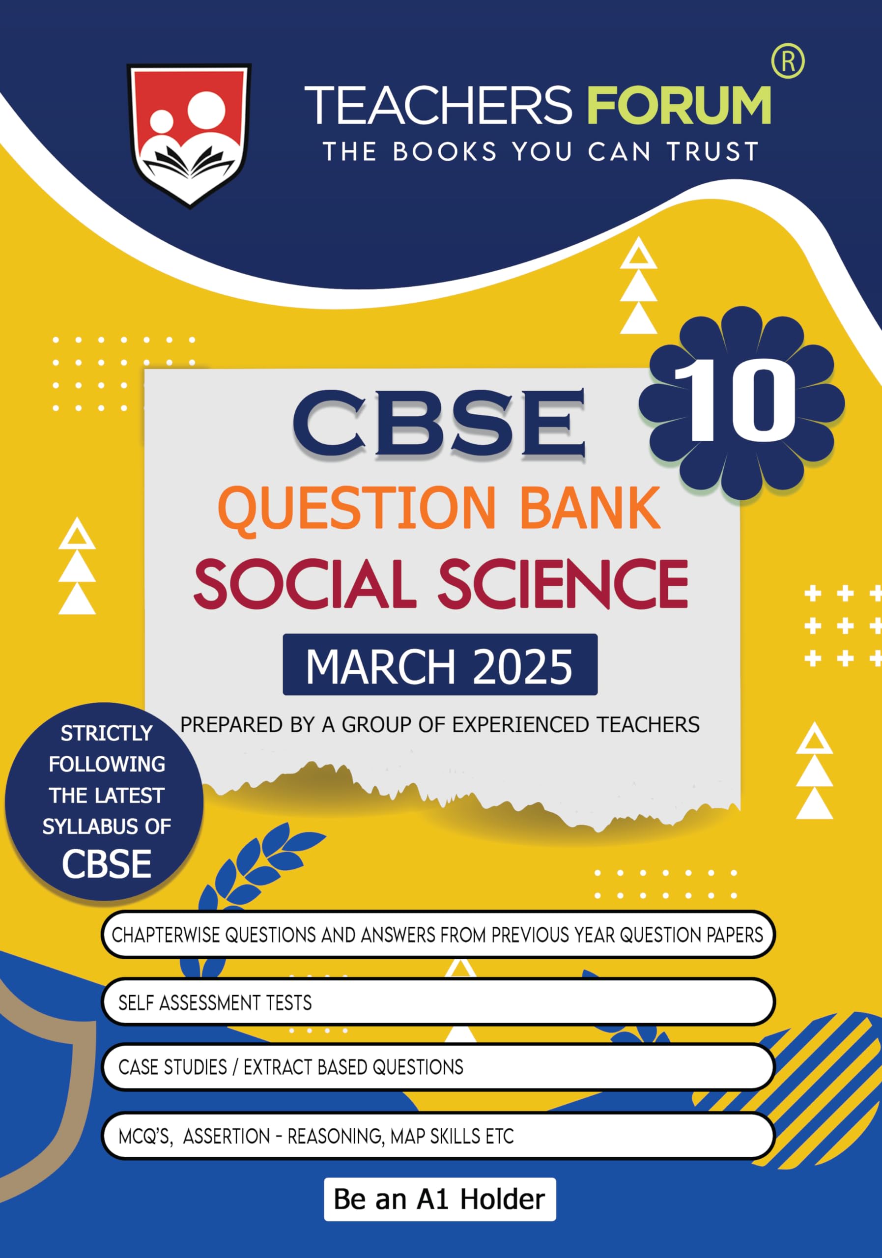 Teachers Forum CBSE Question Bank Class 10 Social Science (For 2025 ...
