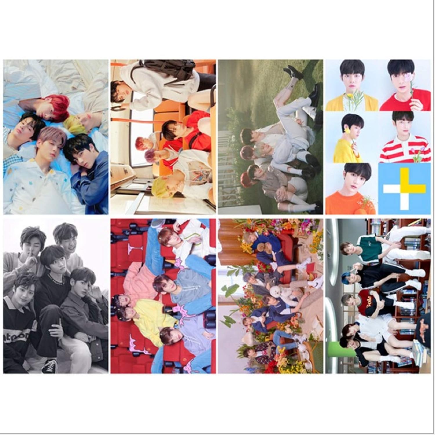 Amazon.com: DYLLGL 8 PCS K-POP Idol Group TXT Posters, TXT Minisode1 ...
