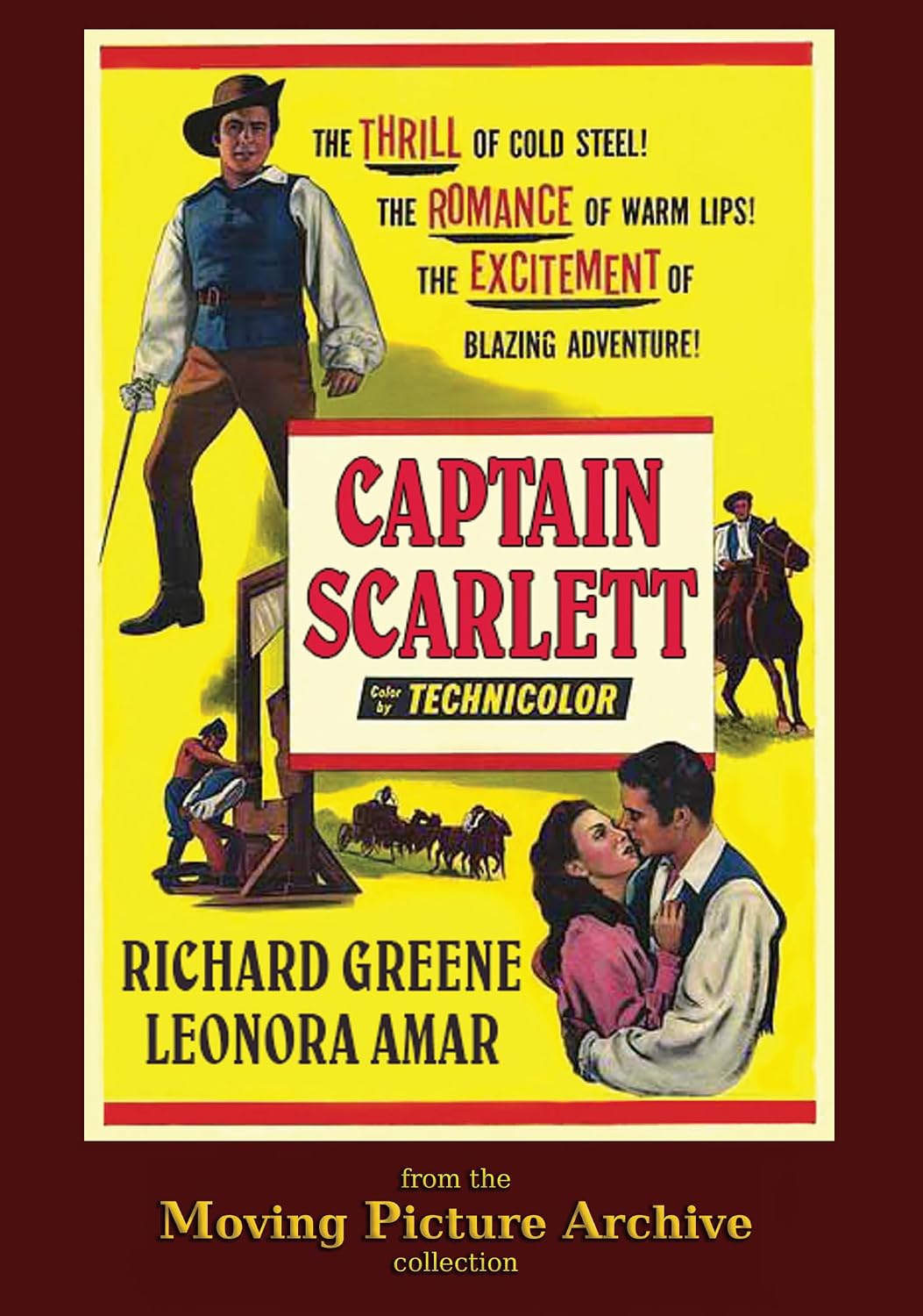 Amazon.com: Captain Scarlett : Leonora Amar, Richard Greene, Nedrick ...