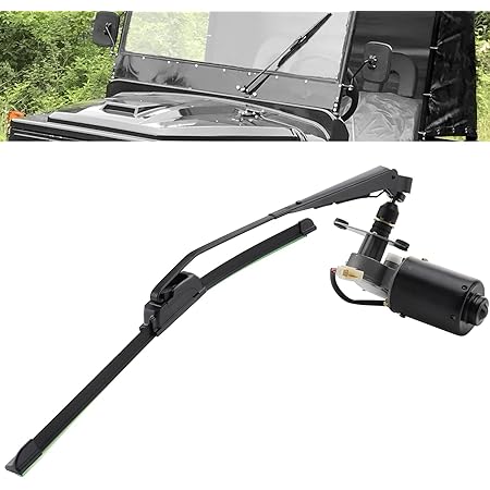 Amazon.com: Electric UTV windshield Wiper Kit, 12V Electric Motor ...