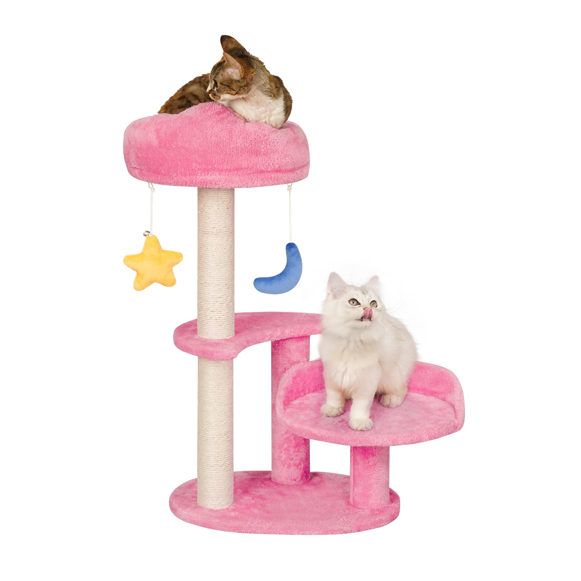 Amazon.com : Meecal Small Cat Tree for Indoor Cats with Scratching Post ...