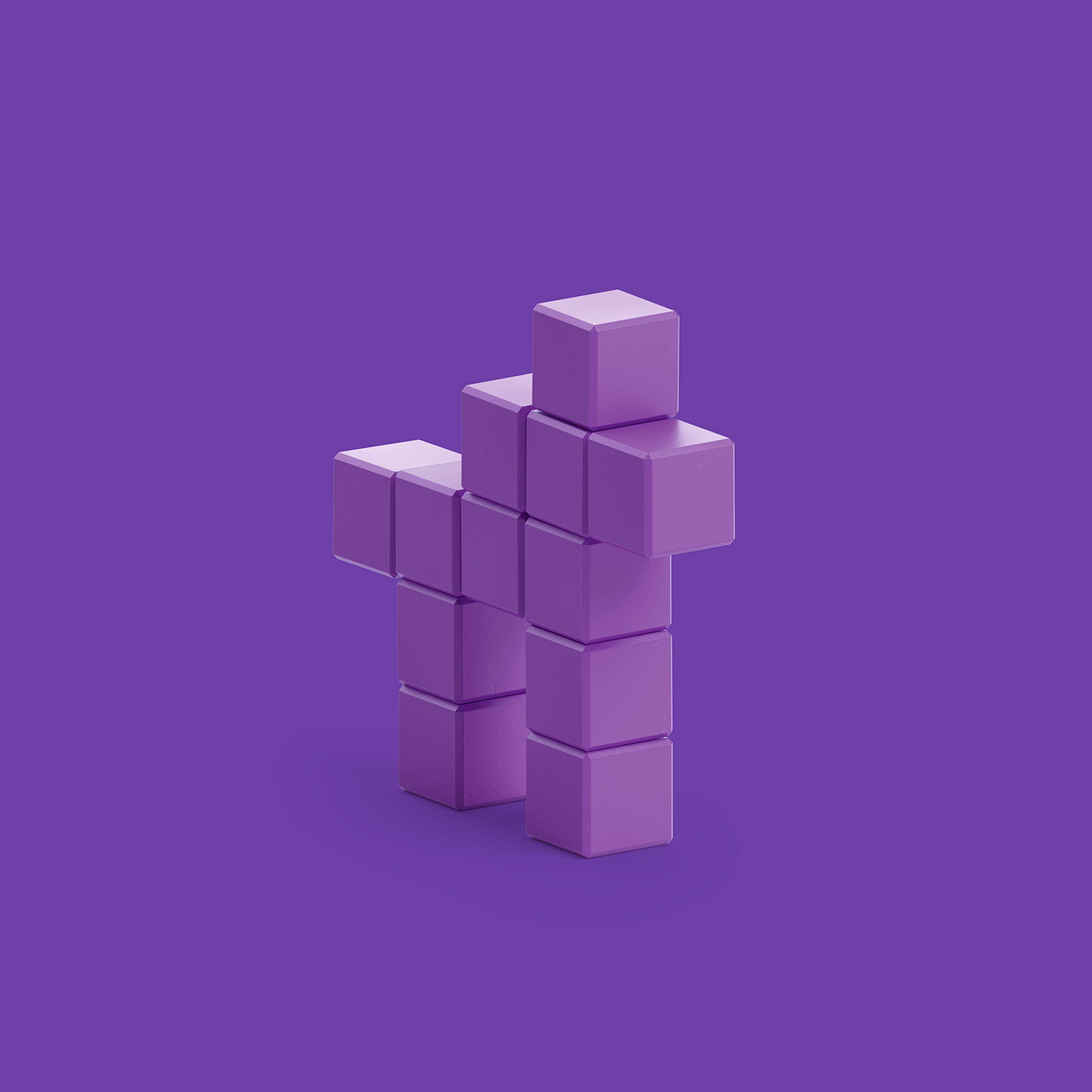 Snapklik.com : PIXIO Violet Horse Color Series Magnetic Blocks ...