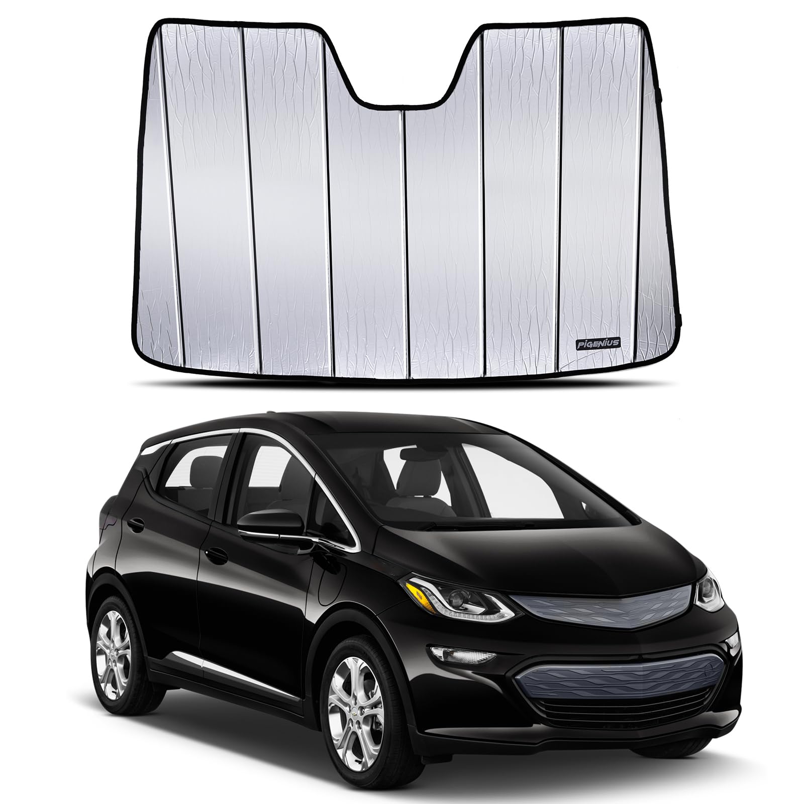 Pigenius Windshield Sun Shade for 2017 2018 2019 2020 2021 Chevrolet ...