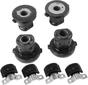 Amazon.com: 4 pcs Front Steering Rack Mount Bushing+ 4 Pcs Front ...