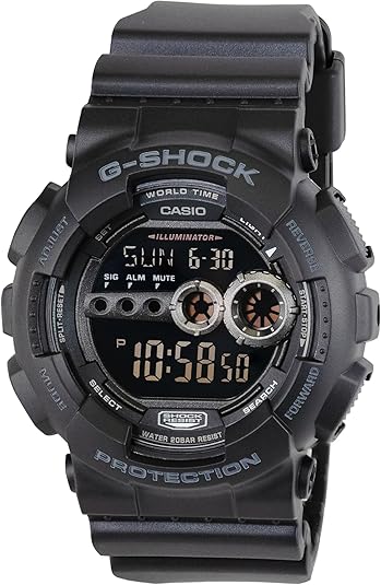 Amazon.com: G-Shock Casio Mens Watch - Black - 20 bar Water Resistant ...